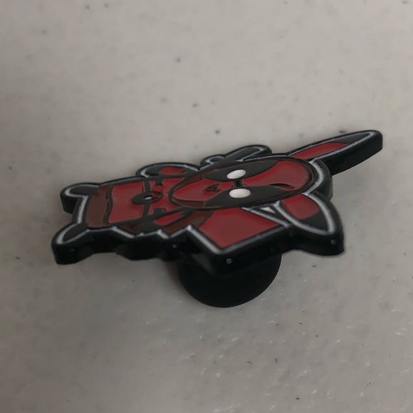 Accessories | Pokemon Pikachu Deadpool Mash Up Collab Pin Lapel | Poshmark